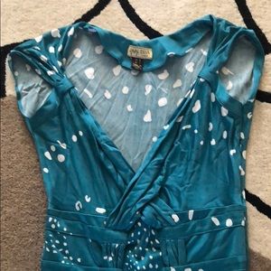 Issa London | Dresses | New Issa Turquoise Teal Blue White Dress 2 ...